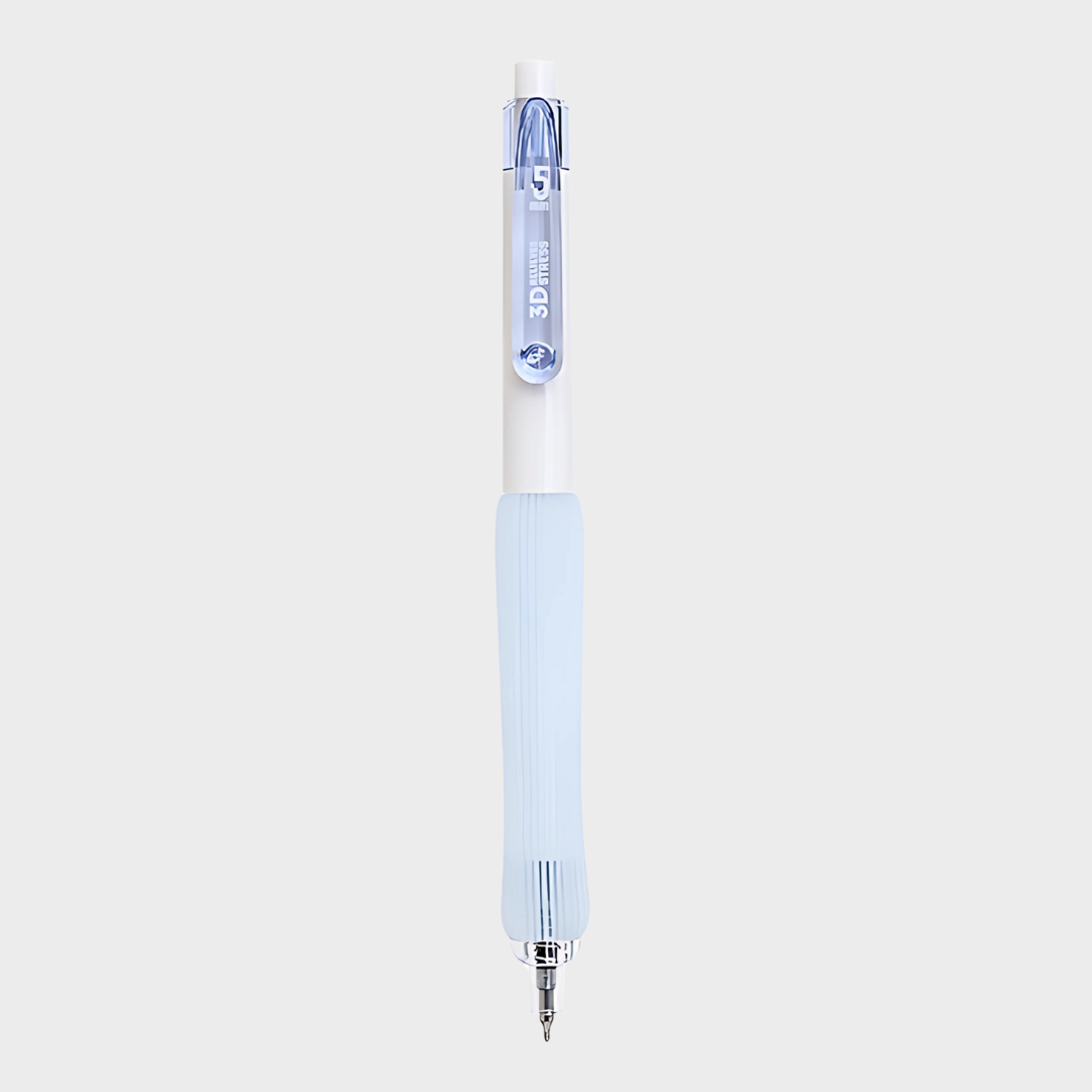 Languo | Gel Pen | 0.5mm | Black Ink | Knock Type | 3D001 – INDOFUTURE