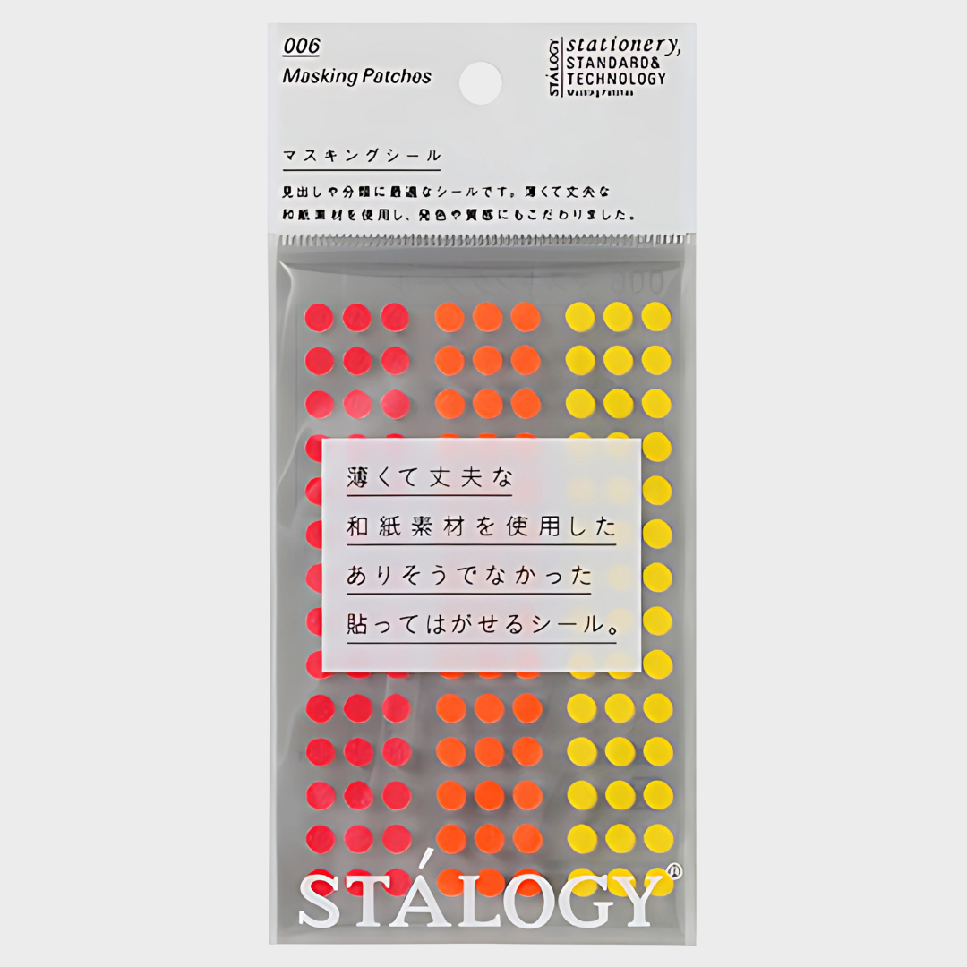 Stalogy | Masking Tape Patches | Circular | 5mm | 630 Dots – INDOFUTURE