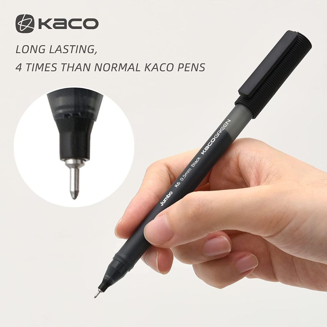 Jumbo large capacity gel pen - Pack of 10 - INDOFUTURE - KACO